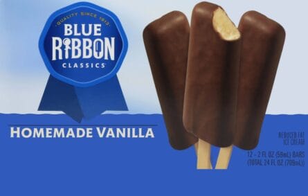 Blue Ribbon - Classics Homemade Vanilla Bar - Super Star Ice Cream