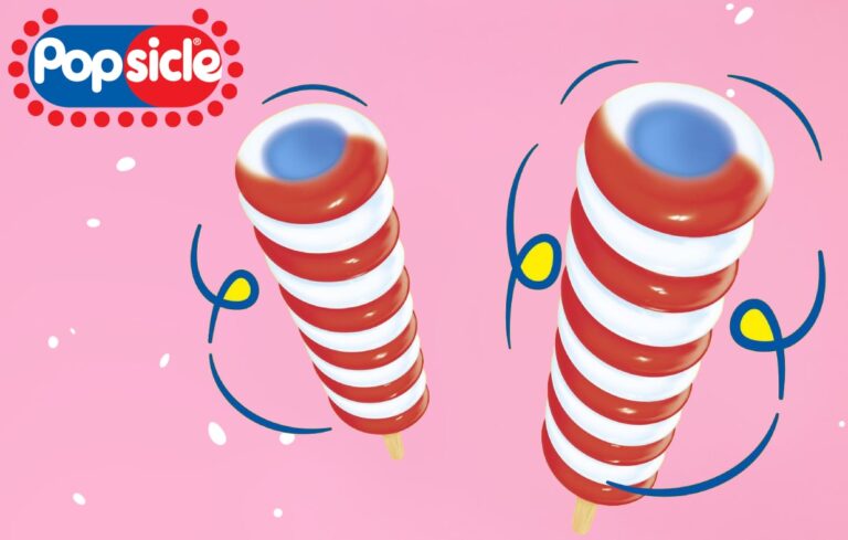 Popsicle - Cyclone Cherry Lemon & Blue Raspberry Ice Pops - Super Star ...