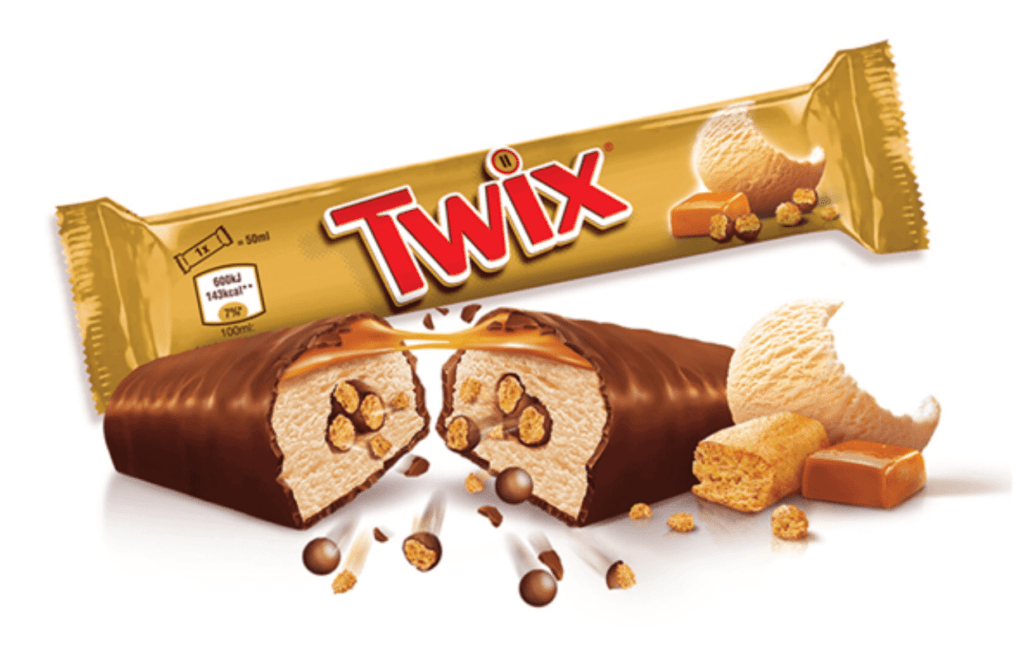 Twix Ice Cream Bar - Super Star Ice Cream